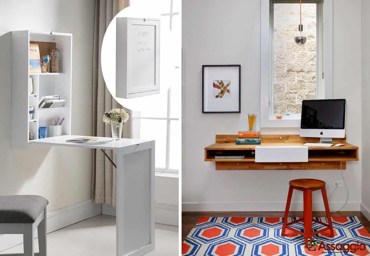 15 Floating Wall Mounted Desk Ideas For Your Home | UnAssaggio